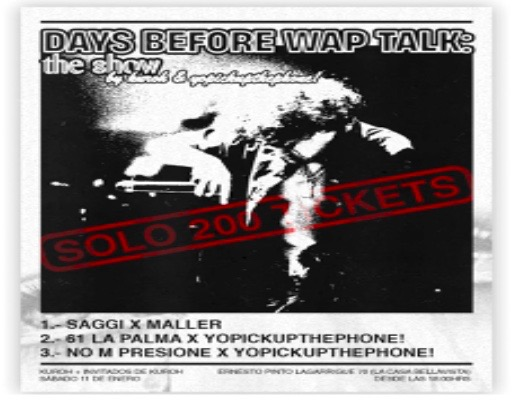 Entradas Kuroh97 Presenta Waptalk - EcoPass